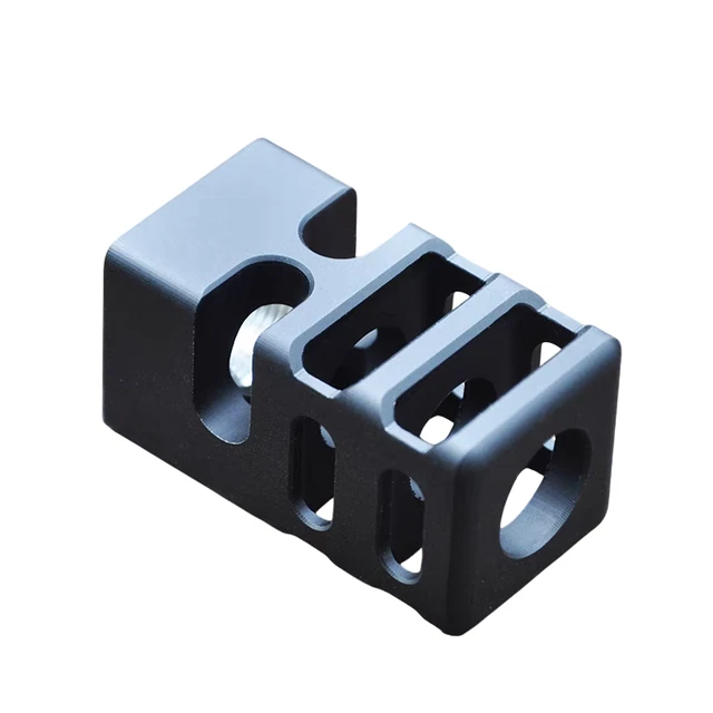 AIRSOFT GLOCK SQUARE Flash Hider/Muzzle Brake/Compensator, FULL METAL ...