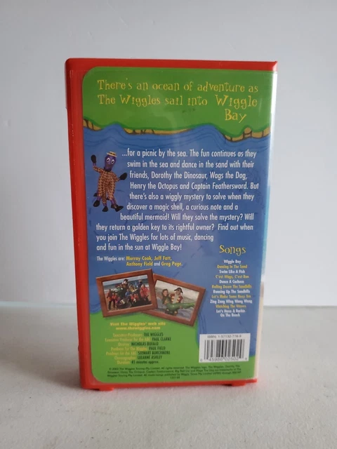 THE WIGGLES WIGGLE Bay (VHS, 2003) Red Hard Case Hit Entertainment £5. ...