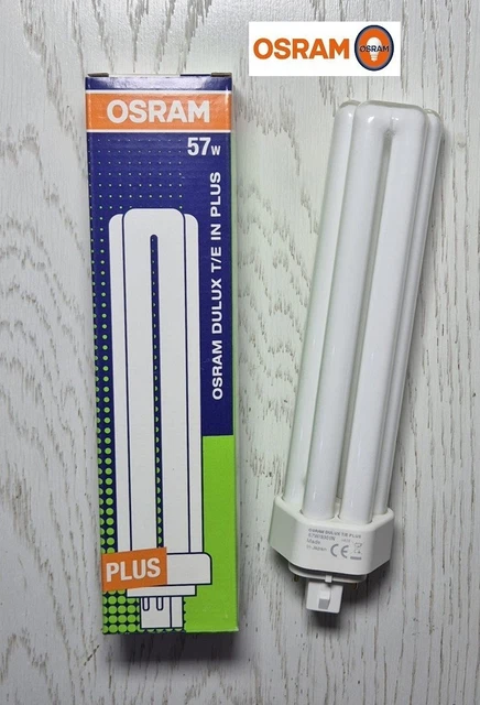 OSRAM PLT PL-T 57W 830 Warmweiß White Kompaktleuchtstoff Lampe GX24q-5 EUR 12,50 - PicClick DE