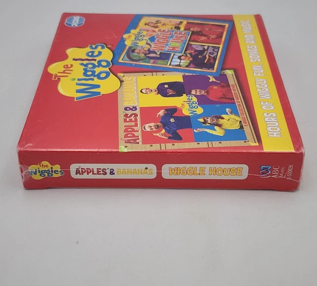 THE WIGGLES APPLES & Bananas and Wiggle House CD Album - New Sealed ABC ...