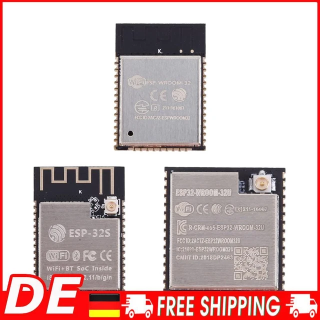 ESP-WROOM-32 ESP32/ESP32S/ESP32U MODUL Smart Electronics Hall-Sensor-Modul EUR 4,88 - PicClick DE