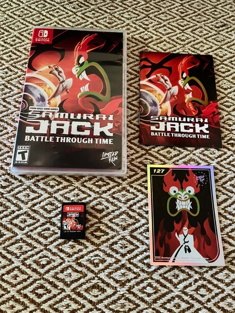 SAMURAI JACK: BATTLE Through Time for Nintendo Switch - LRG 079 - CIB ...