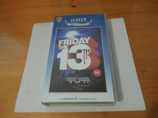 FRIDAY THE 13TH Part 1 VHS Video Screen Classics 1980 RARE £19.98 ...
