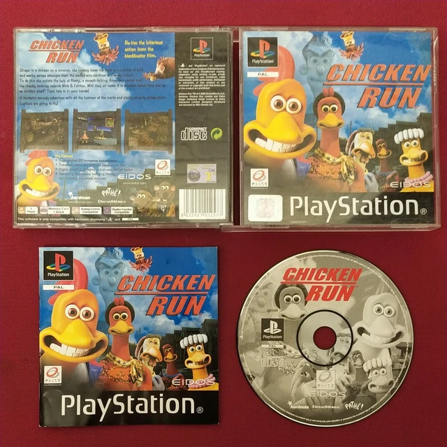 CHICKEN RUN - Sony PlayStation PS1 Complete - PAL - Tested - Free UK P ...