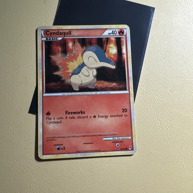 CYNDAQUIL 55/95 CALL of Legends 2011 Regular Pokemon Card LP/MP $1.20 ...