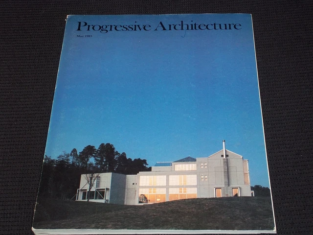 1983 MAY PROGRESSIVE Architecture Magazine - Japanese Architecture - E ...