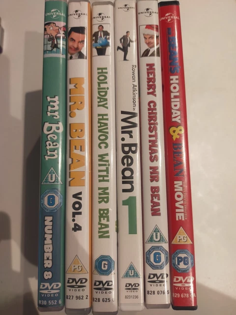 MR BEAN DVD Bundle x6 DVDs £5.00 - PicClick UK