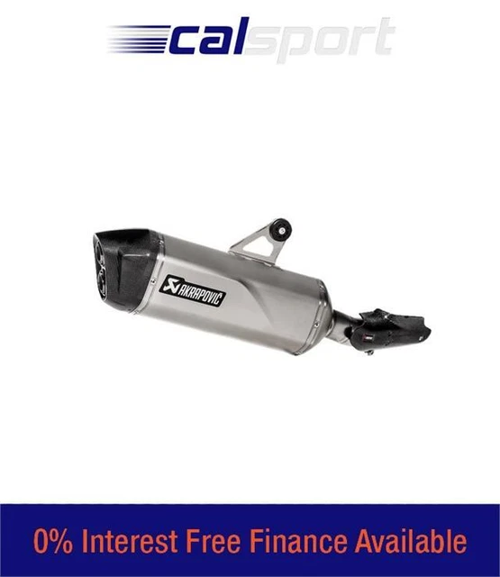 BMW R1250GS 2022 Water Cooled Akrapovic Titanium Exhaust End Can Road ...