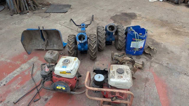 CAMON C8 / BCS tracmaster rotavator parts engines gx240 wheels gearbox ...