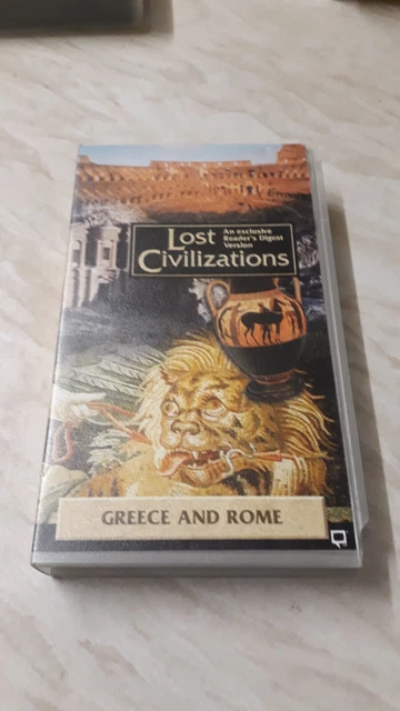 LOST CIVILIZATIONS- GREECE And Rome (VHS Video Tape) £4.60 - PicClick UK
