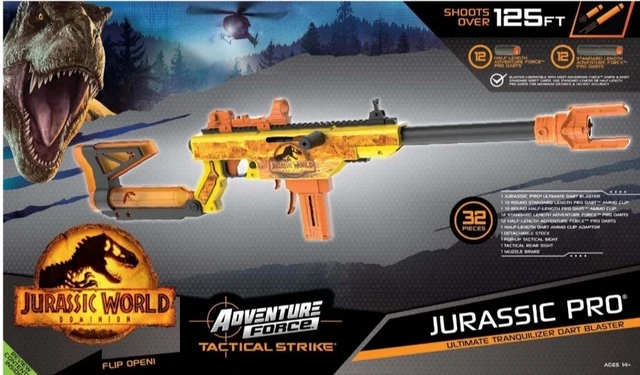 ADVENTURE FORCE TACTICAL Strike Jurassic Pro Ultimate Tranquilizer Dart ...