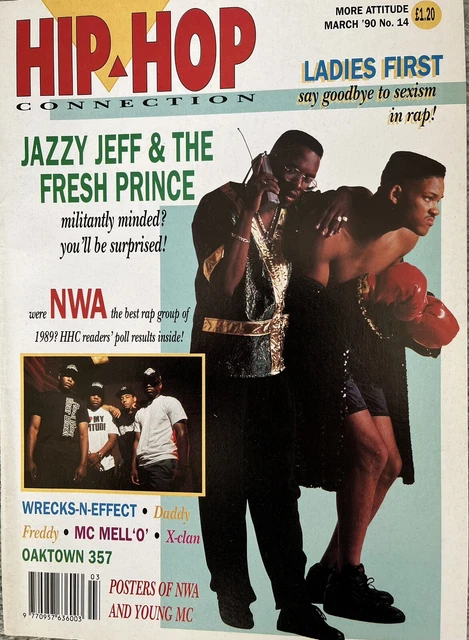 HIP HOP CONNECTION magazine #14 March 1990 HHC MINT COPY £18.00 ...
