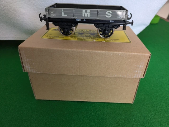 BASSETT LOWKE ROLLING Stock Series LMS Plank Wagon O Gauge New Boxed £ ...