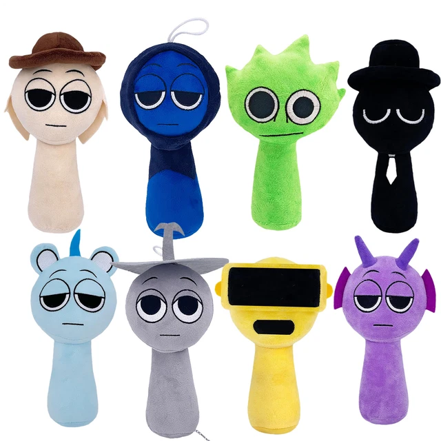 SPRUNKI PLUSH DOLL Simon Oren Wenda Sprunki Plushies Stuffed Figure ...