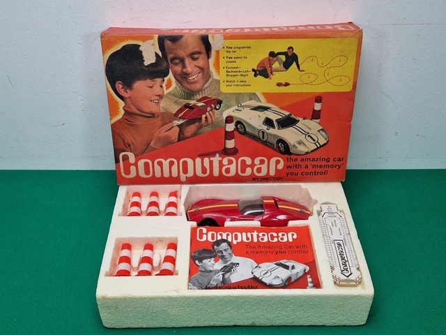 VINTAGE 1960S METTOY Computacar Corvette Stingray programmable Car in ...