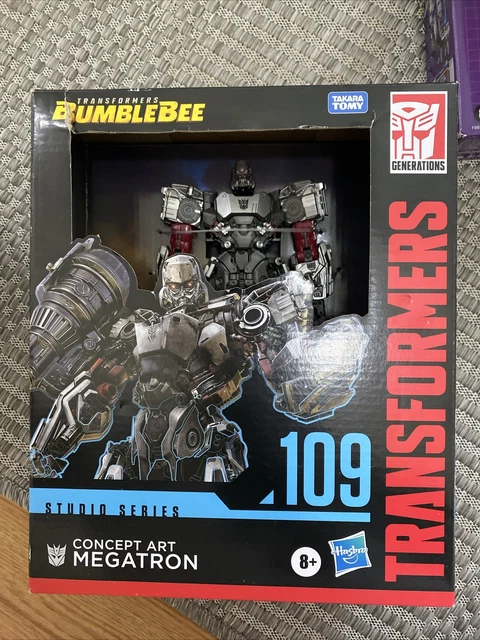 TRANSFORMERS: BUMBLEBEE Studio Series 109 Leader Concept Art Megatron ...