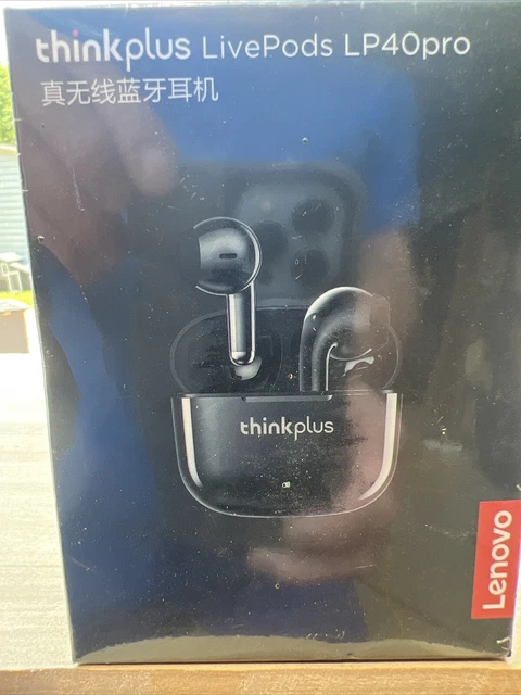 LENOVO THINKPLUS LIVEPODS LP40 Pro Wireless Earphones Earbuds w/ Case ...