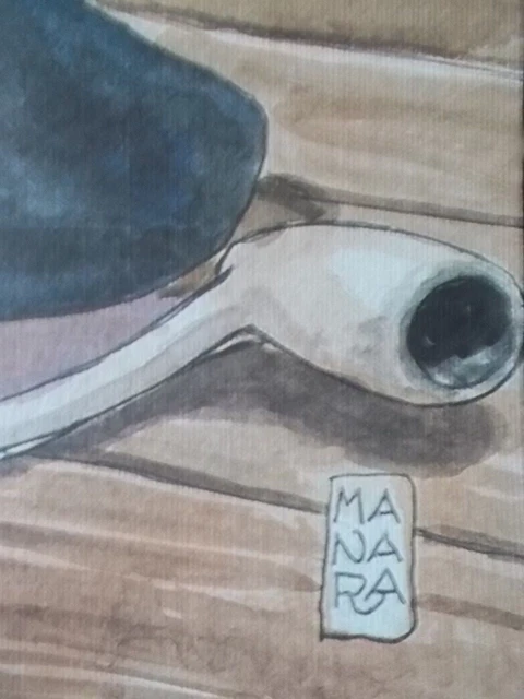 MILO MANARA (ART Print) ""Le Bateau"" (80 x 60 cm) £113.65 - PicClick UK