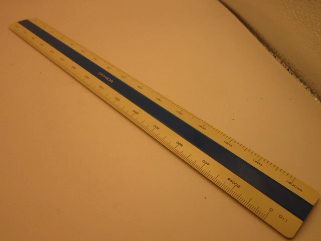 VTG UCHIDA METRIC Scale Ruler Made in Japan $4.00 - PicClick