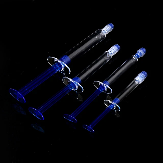 10PCS 1/3/5/10ML EMPTY Cosmetic Syringe Tube Eye cream Serum Hyaluronic ...