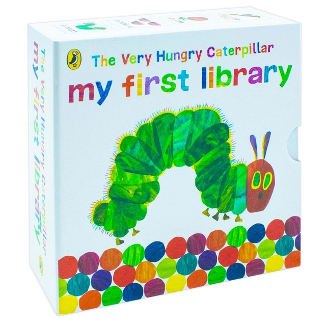 THE VERY HUNGRY Caterpillar, My First Library by Eric Carle - Lear ...