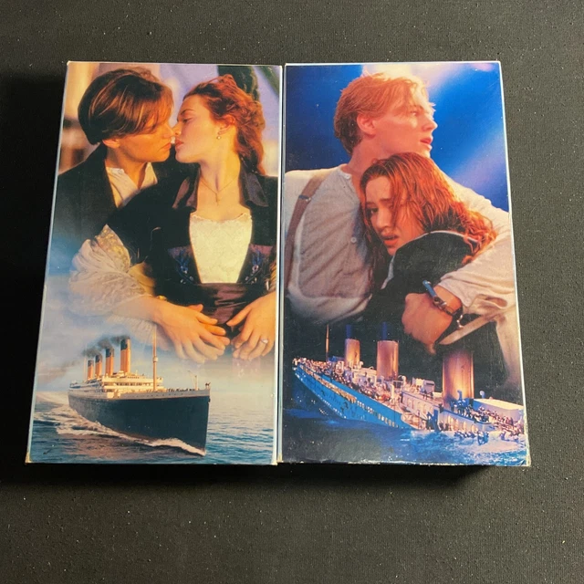 TITANIC (VHS, 1998, 2-Tape Set, Pan-and-Scan) No Outer Box £2.21 ...