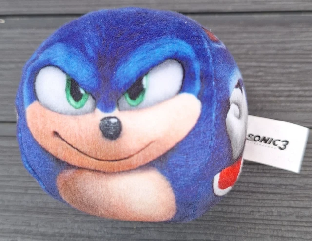 SONIC THE HEDGEHOG 3 Hand Plush Ball Soft Toy Movie Promo Collectible £ ...