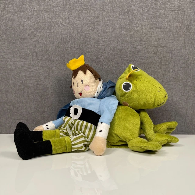 IKEA PRINCE/FROG REVERSIBLE Transforming Plush "KVAK" Soft Toy | 16" £7 ...