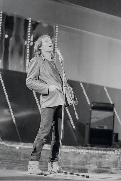 ITALIAN ROCK SINGER Vasco Rossi on stage Sanremo Italian Song - 1982 ...