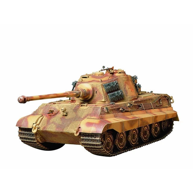 TAMIYA 35164 WWII Tank SdKfz.182 King Tiger VI Model Kit Scale 1:35 £35 ...