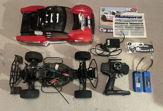 TEAM ASSOCIATED SC10 Short Course Brushless RC Car Truck 1:10 Modified ...