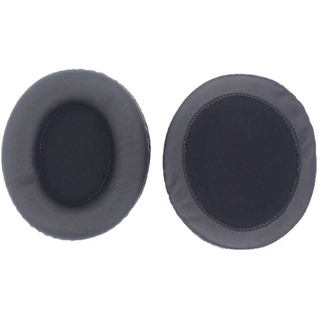 BLACK OVAL EAR Cushions 125x105mm for Gaming Headset Headphone ...