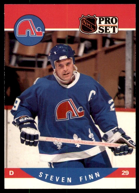 1990-91 PRO SET Steven Finn Rc Québec Nordiques #514 EUR 0,82 - PicClick FR