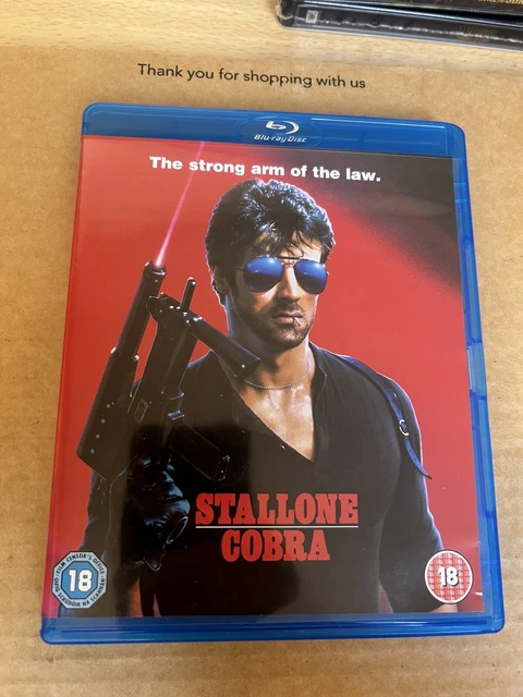 COBRA (1986) RARE UK Blu-ray - Sylvester Stallone Brigitte Nielsen EUR ...