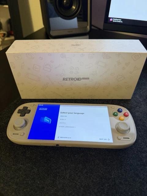 RETROID POCKET 5 Handheld Game Console 128GB OLED rainbow £167.10 ...