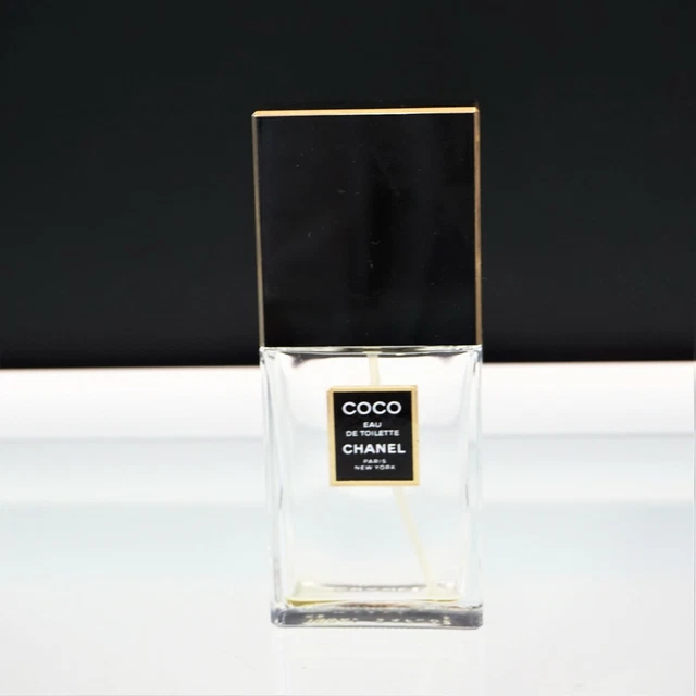 CHANEL COCO EMPTY EDT Glass Perfume Bottle Display Collect Repurpose ...