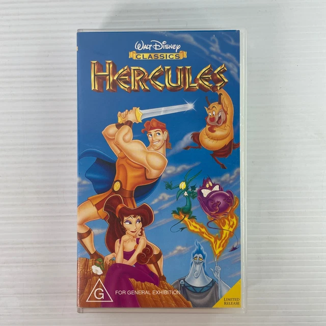 LIMITED RELEASE WALT Disney Classics Hercules VHS Video Cassette Tape £ ...