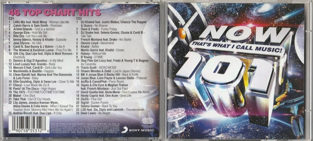 NOW THAT'S WHAT I CALL MUSIC - 101 - 2CD Album (2018) *FREE UK POSTAGE ...
