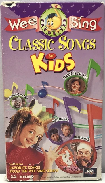 WEE SING CLASSIC Kids Songs VHS Video Tape Price Stern Sloan BUY 2 GET ...