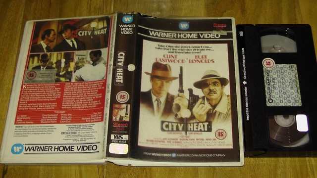 CITY HEAT VHS Video Big Box Ex Rental Cert Warner £4.99 - PicClick UK