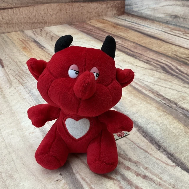 KEEL SIMPLY SOFT Small Red Devil with Heart on Chest Soft Plush Toy £4. ...