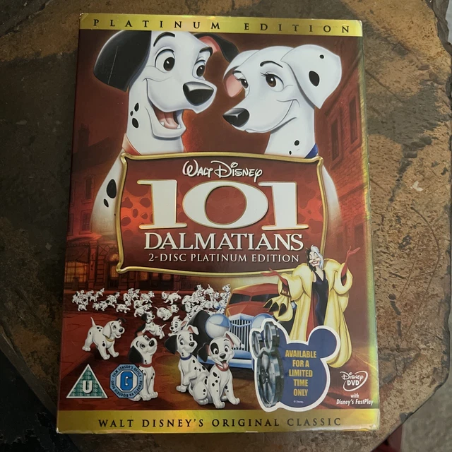 101 DALMATIANS - DVD - 2 Disc Platinum Edition - Free Shipping £3.50 - PicClick UK