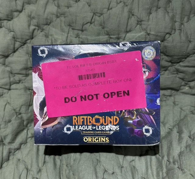 RIFTBOUND LEAGUE OF Legends Booster Box Sealed 24 Packs $590.00 ...