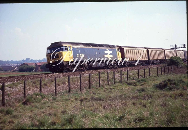 35MM UK RAILWAY Class 47 Train Colour Slide Diesel Electric T85 EUR 4 ...