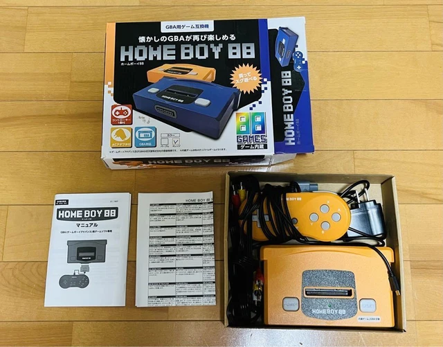 HOME BOY 88 GBA Orange Compatible Machine Gameboy Advance TV Console ...
