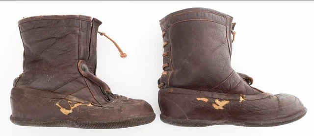 WWII US NAVY Aviator Leather Flight Boots Converse £136.30 - PicClick UK