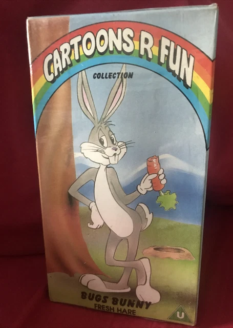 VHS CARTOONS-R-FUN - Bugs Bunny - Fresh Hare 1989/90 (NEW & SEALED) CRF ...