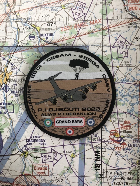PATCH A400M DJIBOUTI 2023 - Armée de l’Air EUR 5,00 - PicClick FR