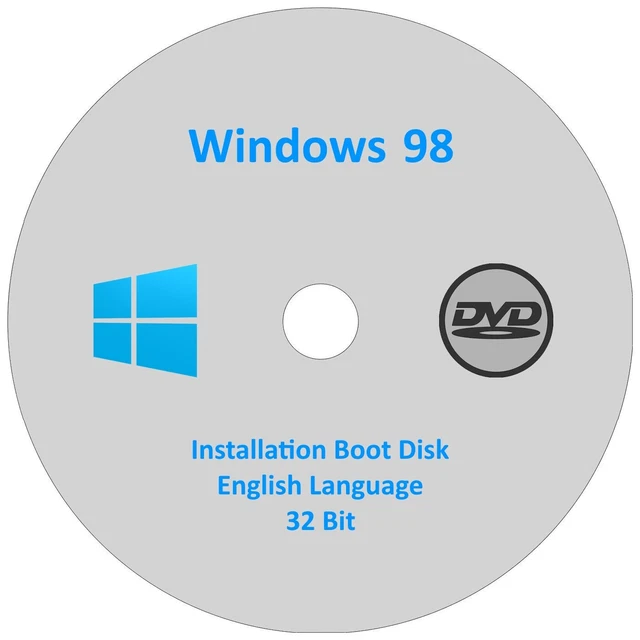 WINDOWS-98 INSTALL BOOT Disk [32 Bit] - Installation Disk £6.95 ...