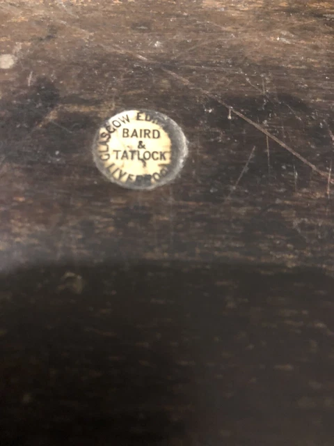 VINTAGE BAIRD & Tatlock Microscope Original Wood Box Ernst Leitz Lenses ...